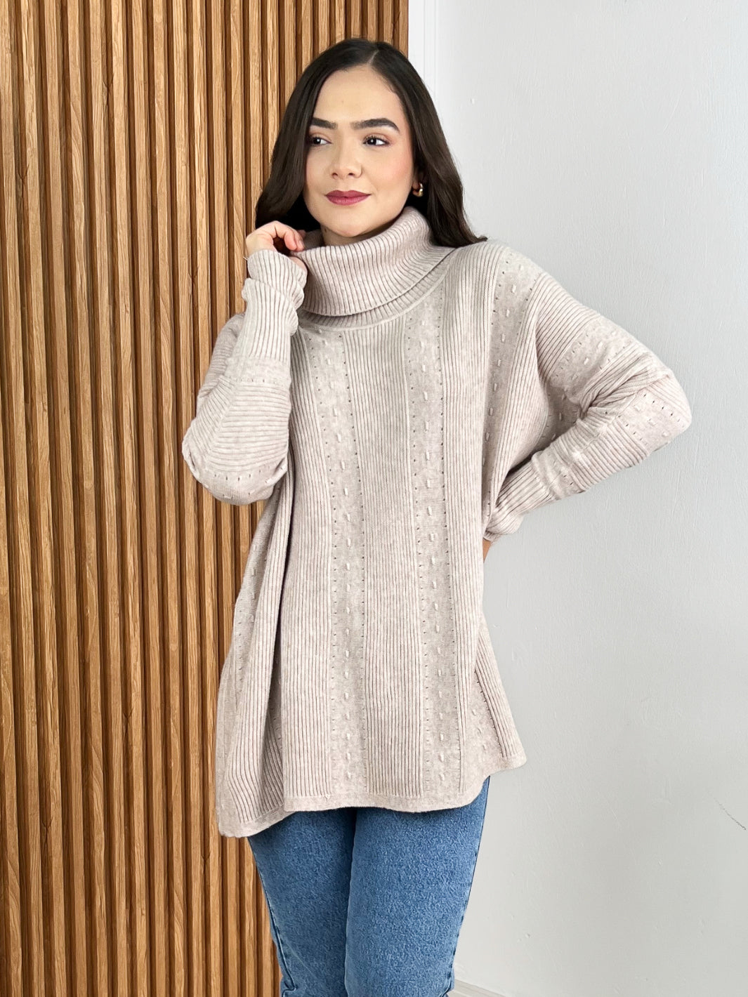 CHOMPA MARGARITA - BEIGE – HUBA